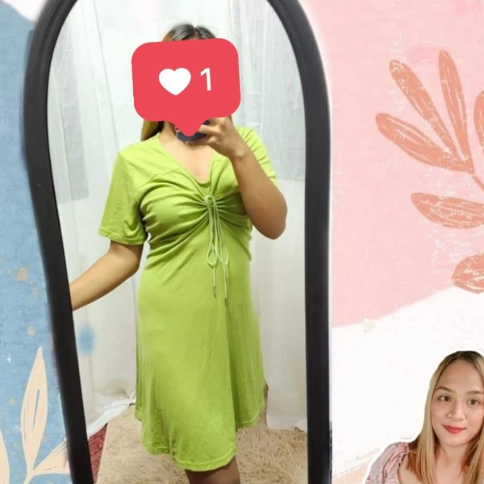 Avocado green dress, Women's Fashion, Dresses & Sets, Dresses on Carousell