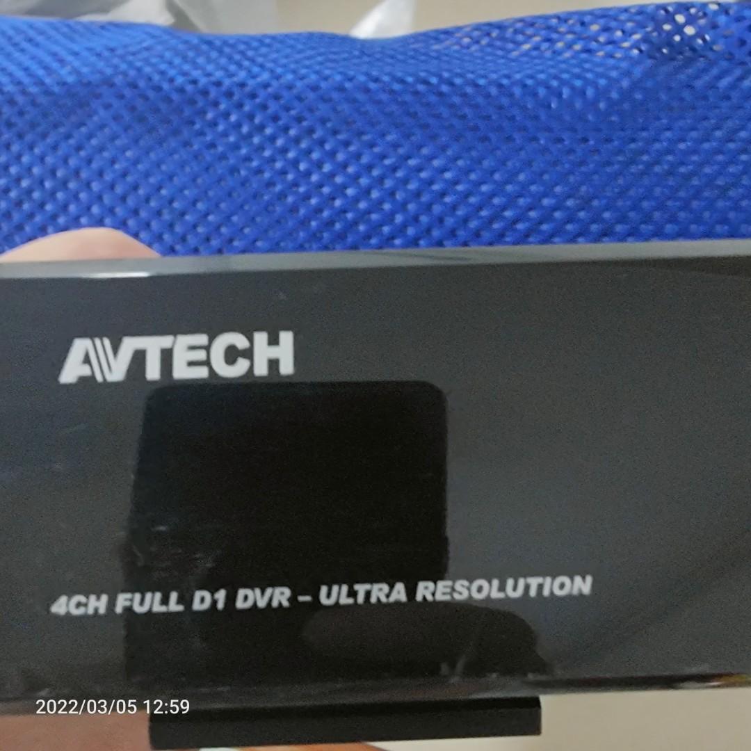AVTech 4 channels DVR, Furniture & Home Living, Security & Locks ...