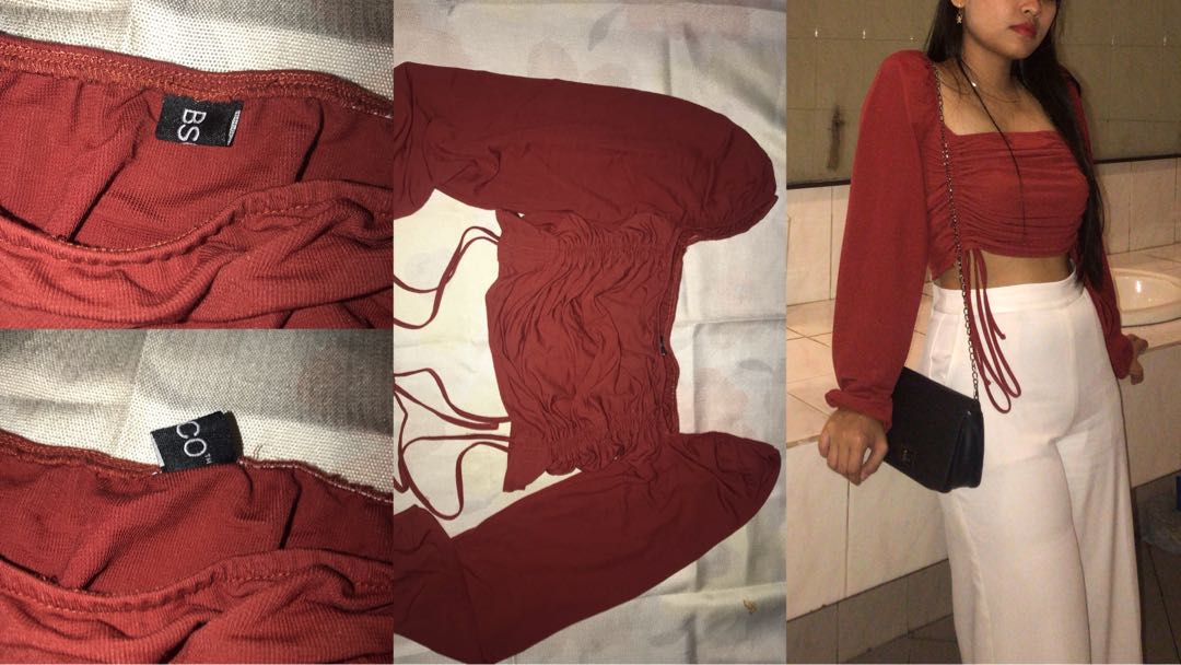 BENNY TOP (BSCO), Women's Fashion, Tops, Longsleeves on Carousell