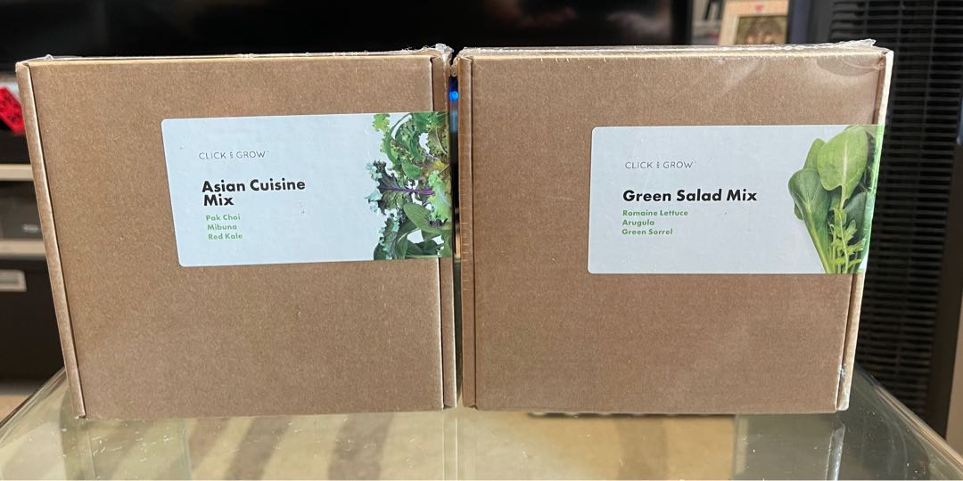 Brand New Click and Grow Pods, Furniture & Home Living, Gardening ...