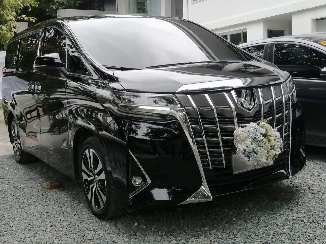 Bridal Car Grooms Car Toyota Alphard For Rent Wedding Car Picture ...