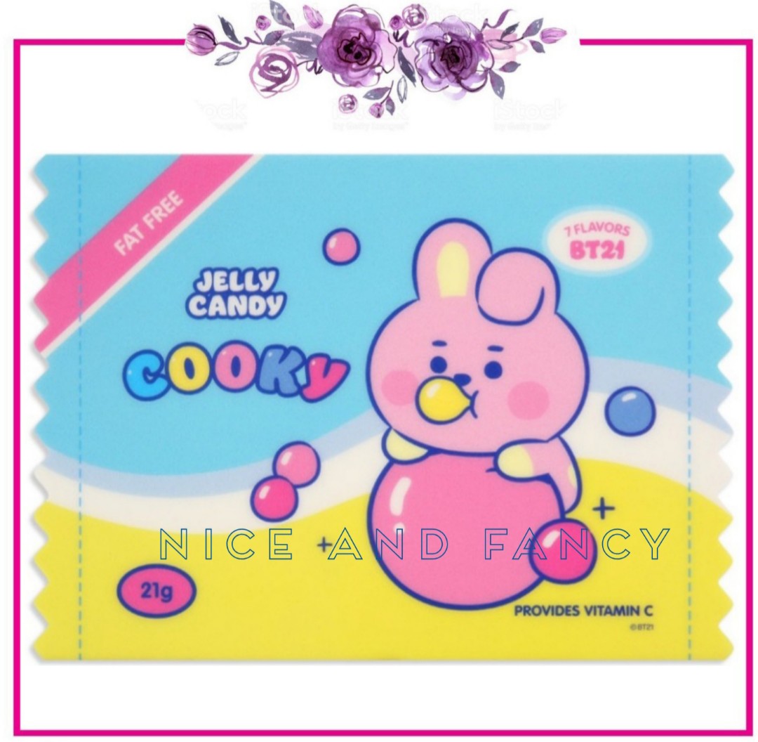 BT21 Cooky Jelly Candy Mouse Pad, Computers & Tech, Parts & Accessories ...