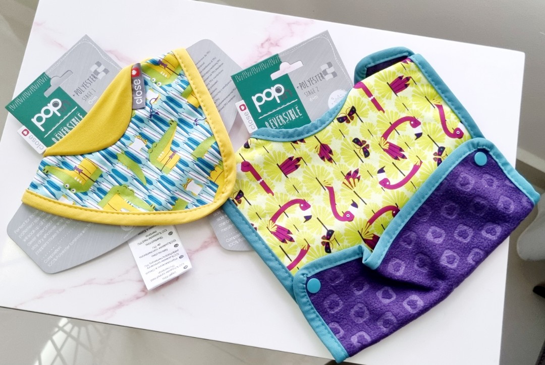 CLOSE PARENT Pop in reversible bib (Stage 1 & 2), Babies & Kids ...