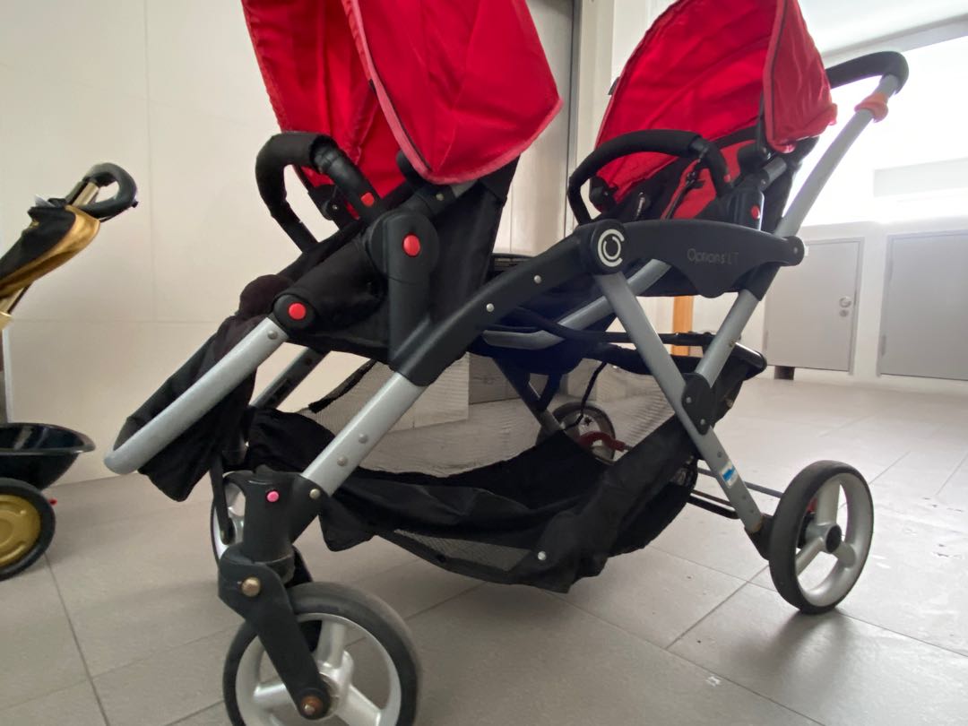 Contours Double/Tandem Baby Stroller, Babies & Kids, Going Out ...