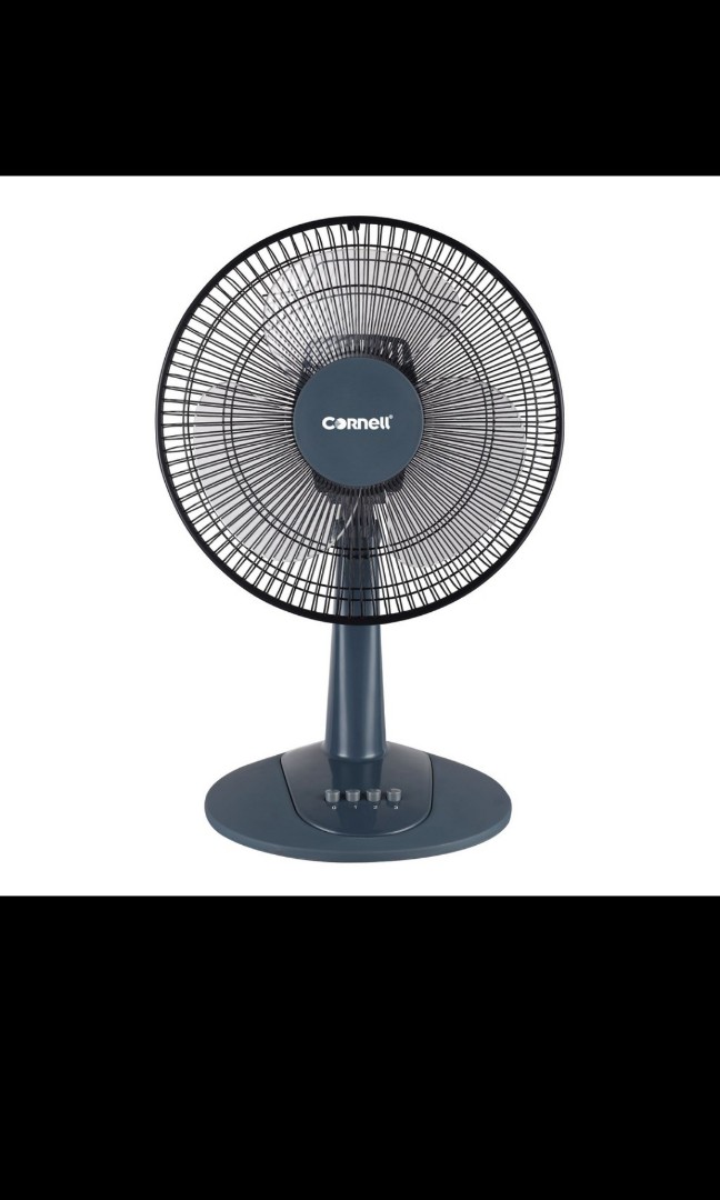 Cornell Table Fan 12" CNFT122GY, Furniture & Home Living, Lighting ...