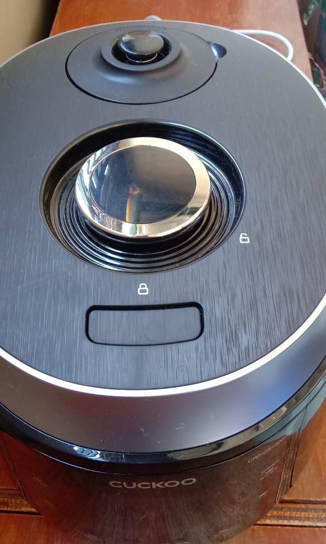 Cuckoo talking pressure rice cooker 220v, TV & Home Appliances, Kitchen ...