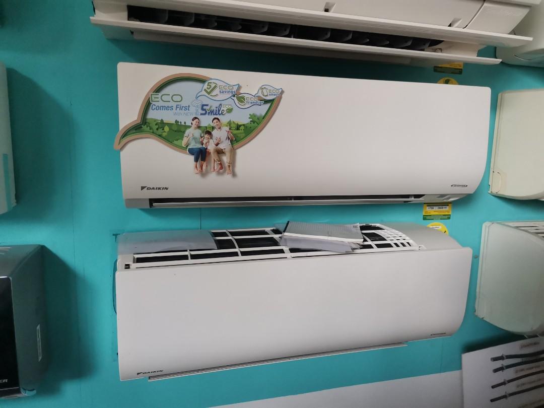 Daikin eco iSmile Inv System 4 inverter, TV & Home Appliances, Air ...