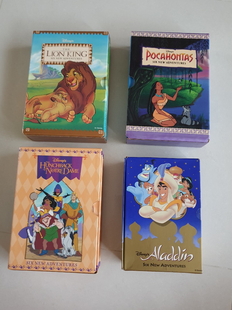 Disney's The Grolier Books Set - The Lion King / Pocahontas / The ...
