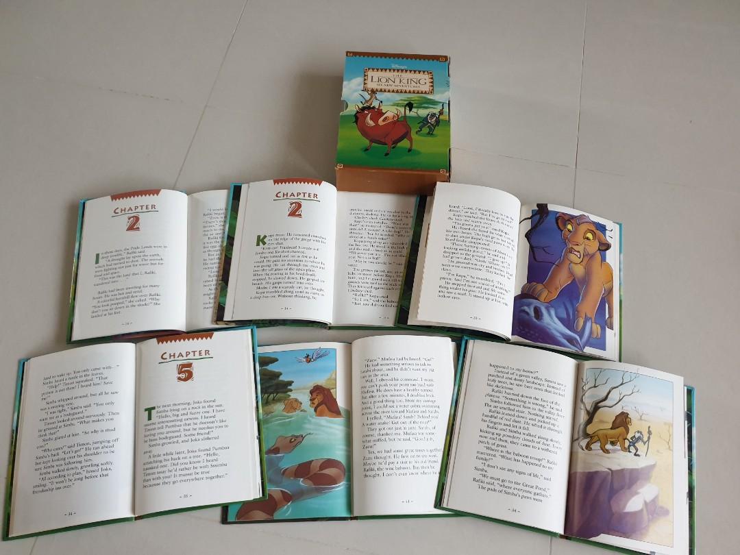 Disney's The Grolier Books Set - The Lion King / Pocahontas / The ...