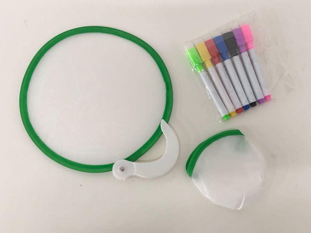 DIY Colouring Drawing Foldable Fan | Colour Yourself Fan | Art and ...