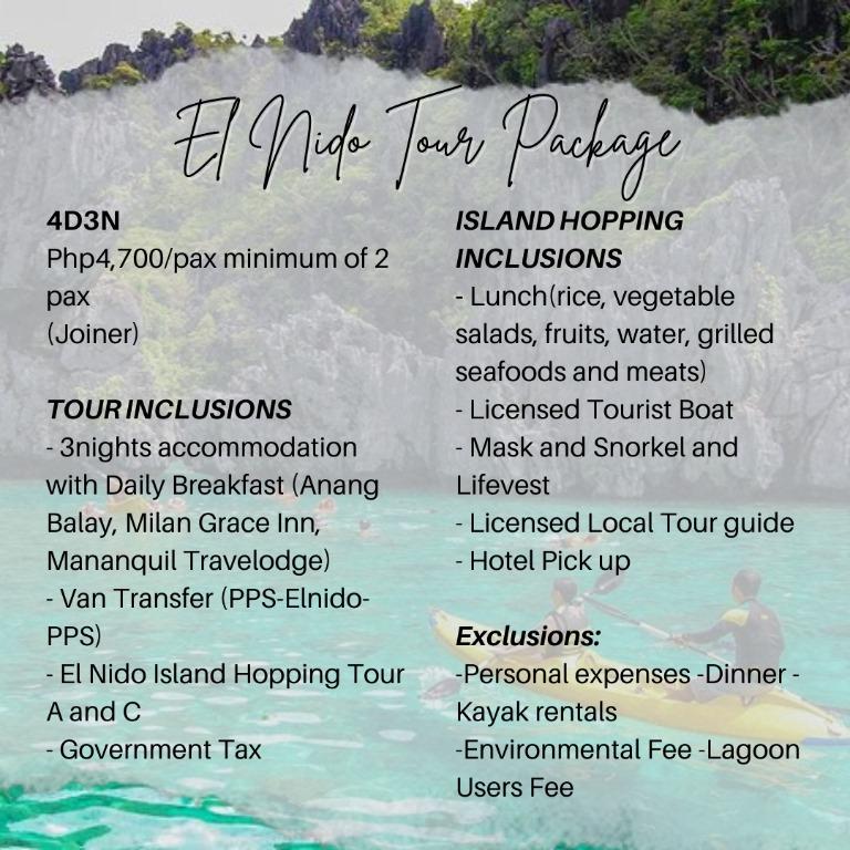 EL NIDO TOUR PACKAGE 4D3N, Tickets & Vouchers, Local Attractions ...