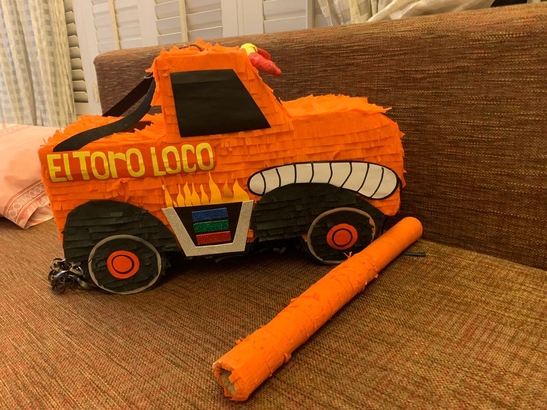 El Torro Loco Pinata, Hobbies & Toys, Toys & Games on Carousell