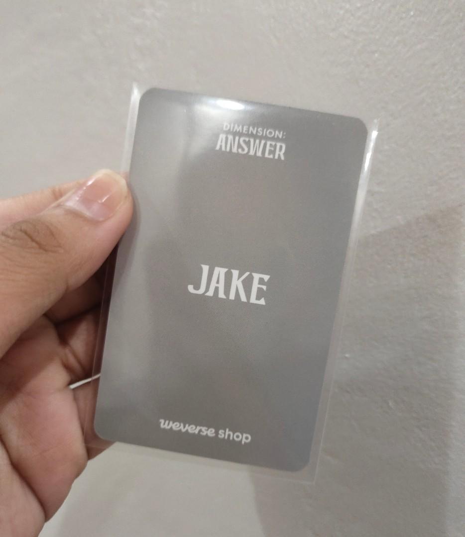 ENHYPEN Jake Blessed-Cursed Weverse 2nd PoB, Hobbies & Toys ...