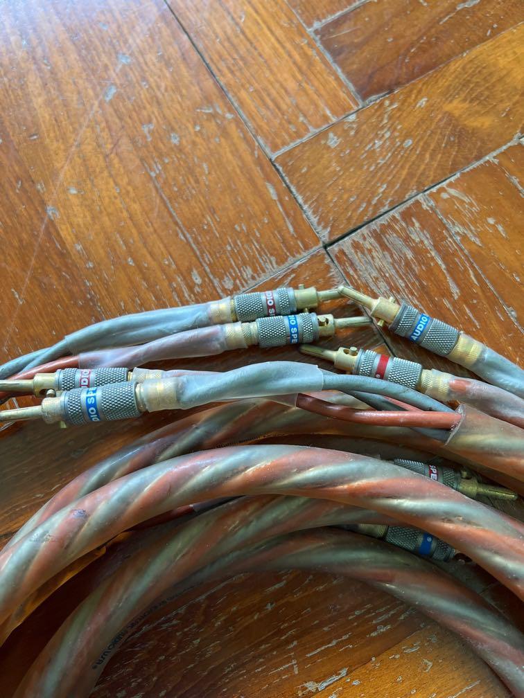 Esoteric Speaker Cable 8Ft Pair, Audio, Other Audio Equipment on Carousell