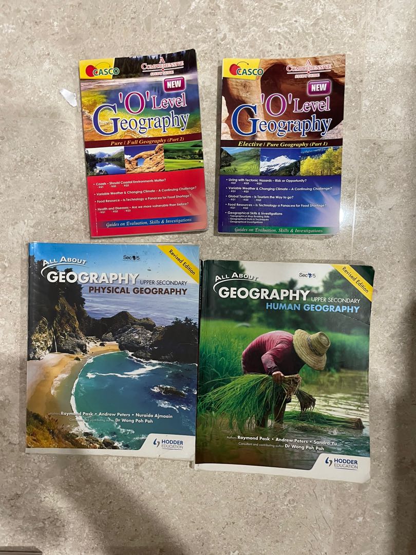 O Level Core Geography textbooks, Hobbies & Toys, Books & Magazines ...