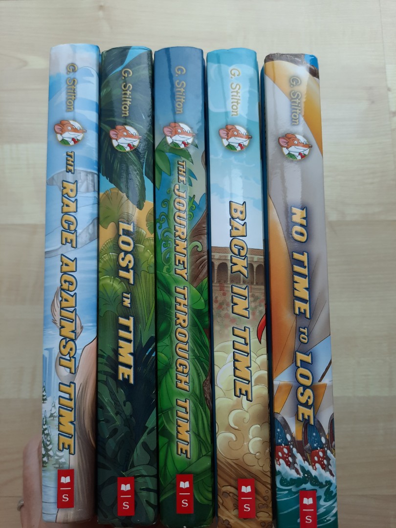 Geronimo Stilton- Journey Through Time ( books 1 to 5), Hobbies & Toys ...