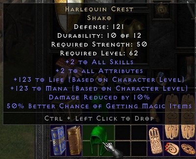 Harlequin Crest / Shako (Diablo 2), Video Gaming, Video Games, Others ...