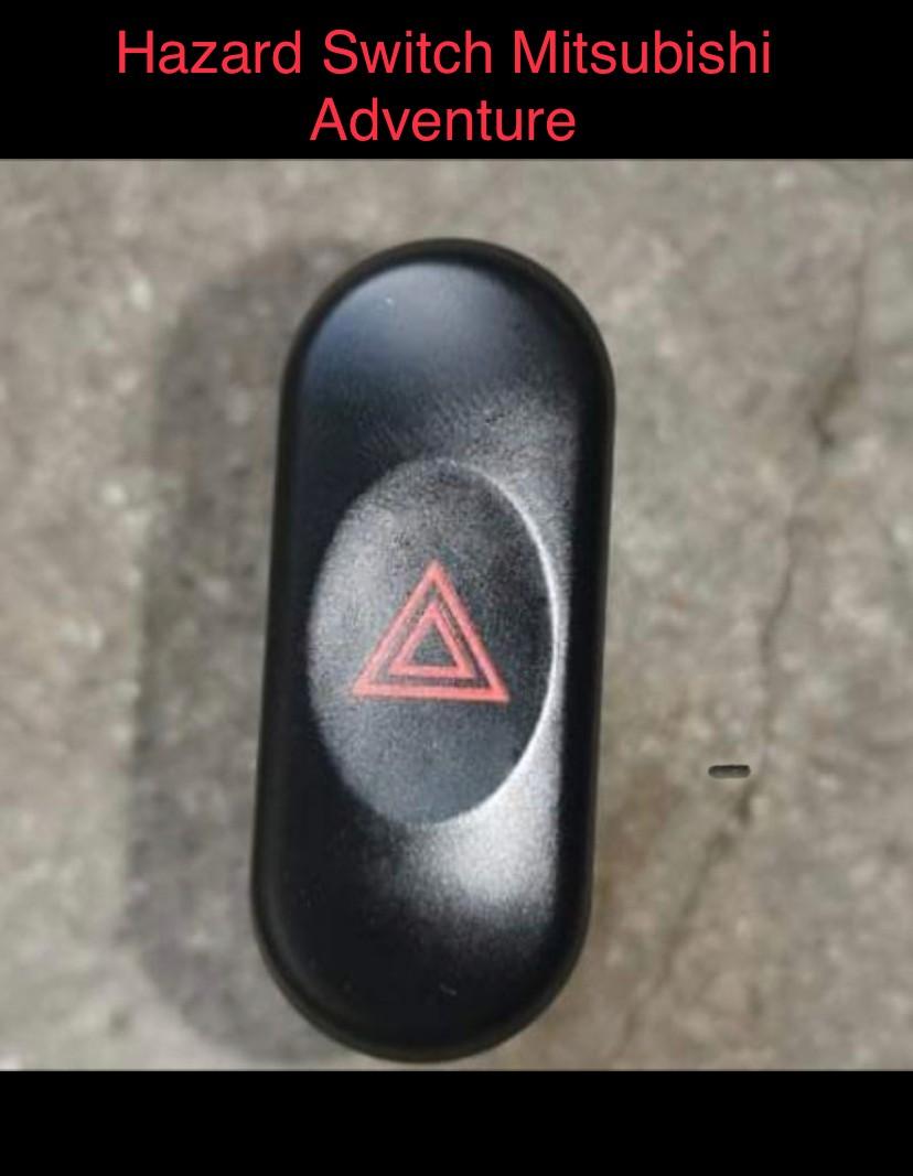 Hazard Switch Misubishi Adventure, Car Parts & Accessories, Body Parts ...
