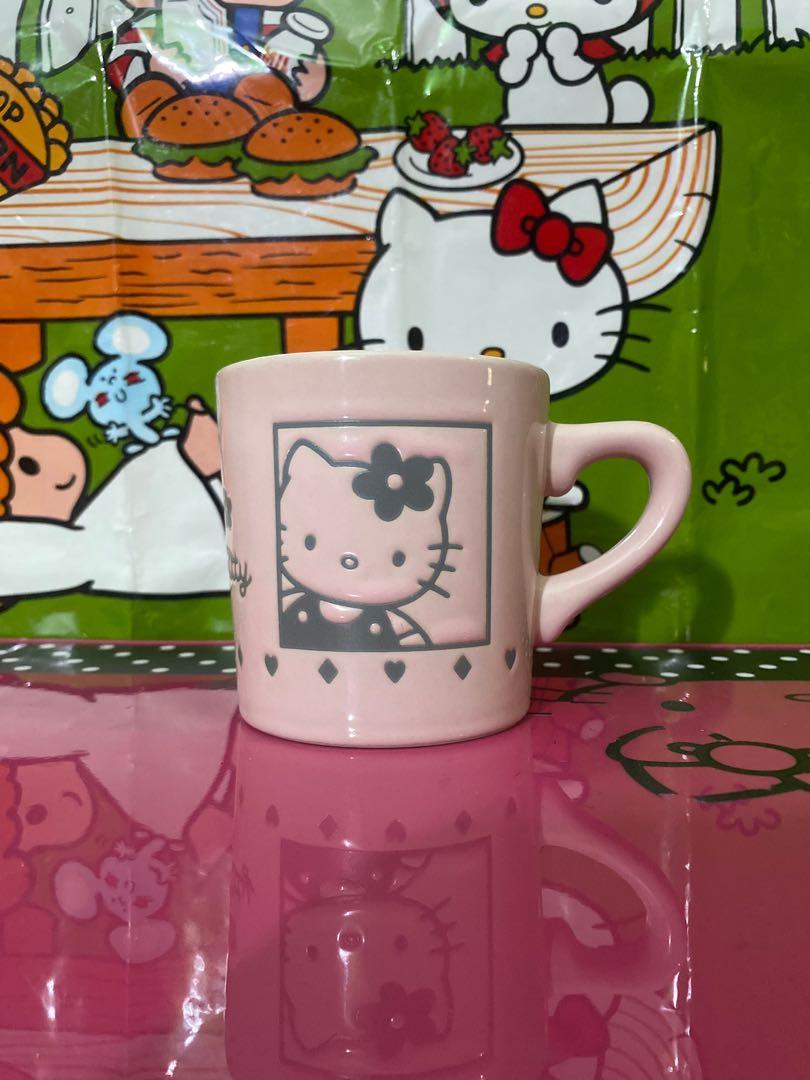 Hello Kitty Pink Mug embossed, Furniture & Home Living, Kitchenware ...