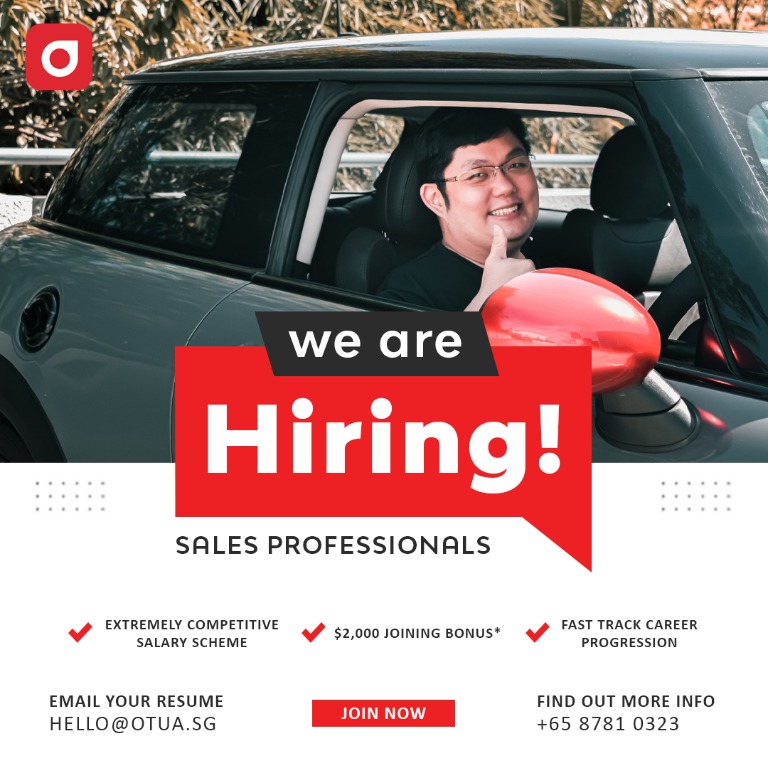 Hiring Car Sales Advisor, Jobs, Sales, Retail & Marketing on Carousell