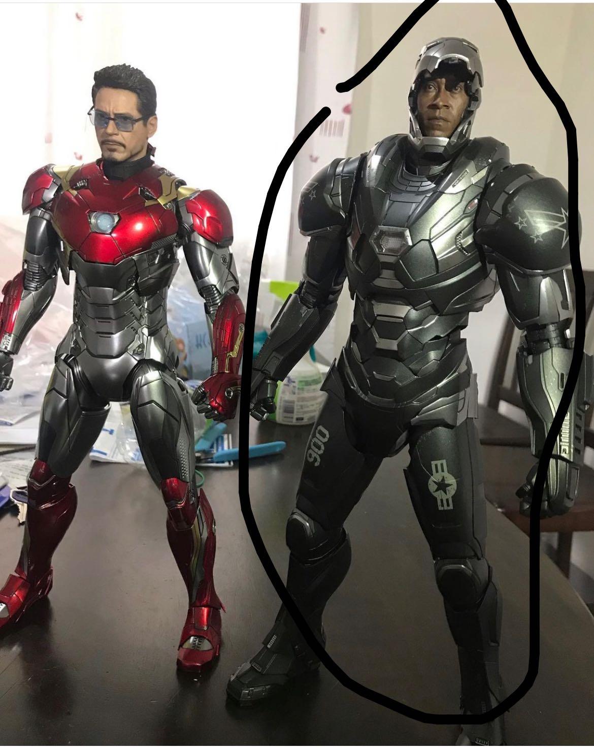 Hot Toys MMS-530 (Diecast ) 1/6 War Machine Mk6 (Endgame), Hobbies ...