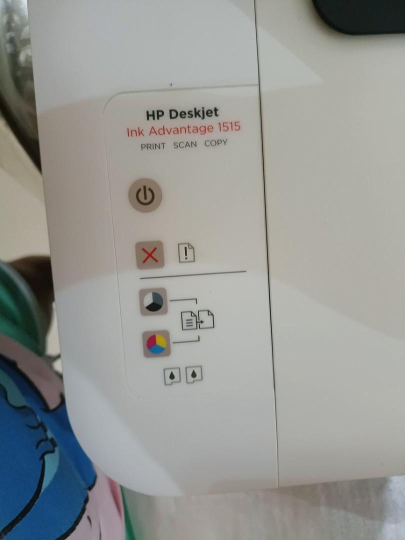 HP Deskjet Ink Advantage 1515, Computers & Tech, Printers, Scanners ...