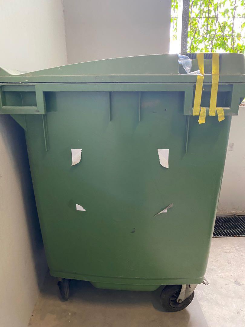 Industry 1100 liter bin mgb1100, Furniture & Home Living, Cleaning ...