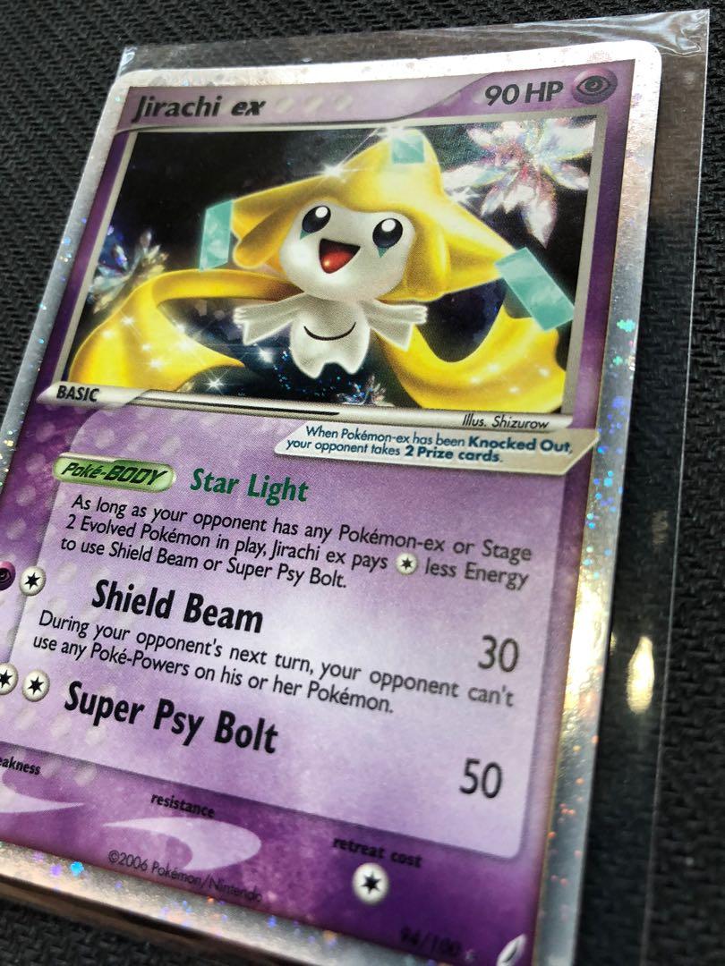 Jirachi ex - 94/100 - Ultra-Rare Ex Crystal Guardians Singles Pokemon ...