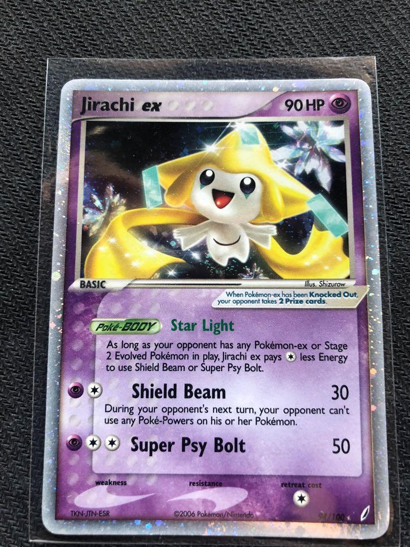 Jirachi ex - 94/100 - Ultra-Rare Ex Crystal Guardians Singles Pokemon ...