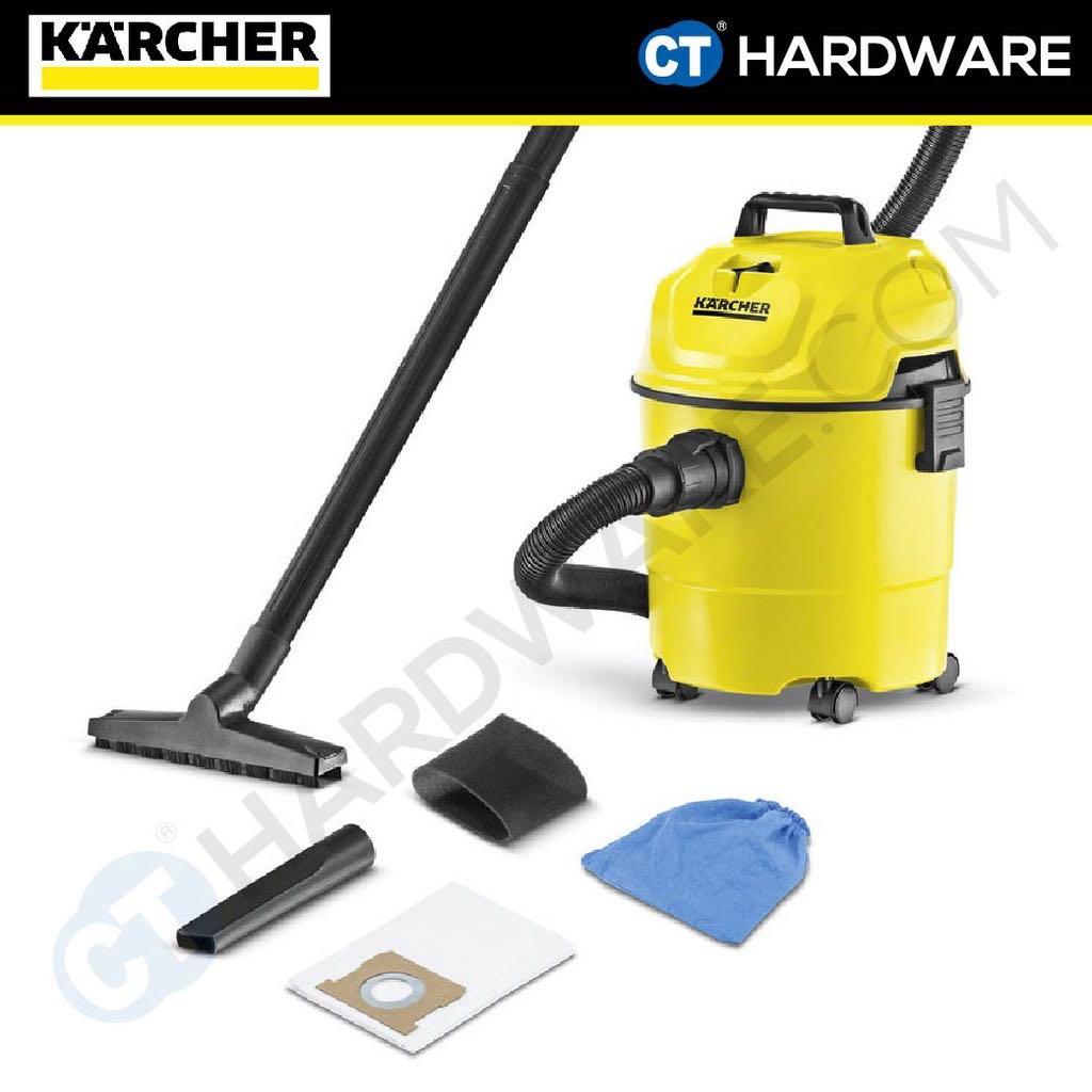 KARCHER WD1 CLASSIC WET & DRY MULTI-PURPOSE VACUUM CLEANER 15L | 180 ...