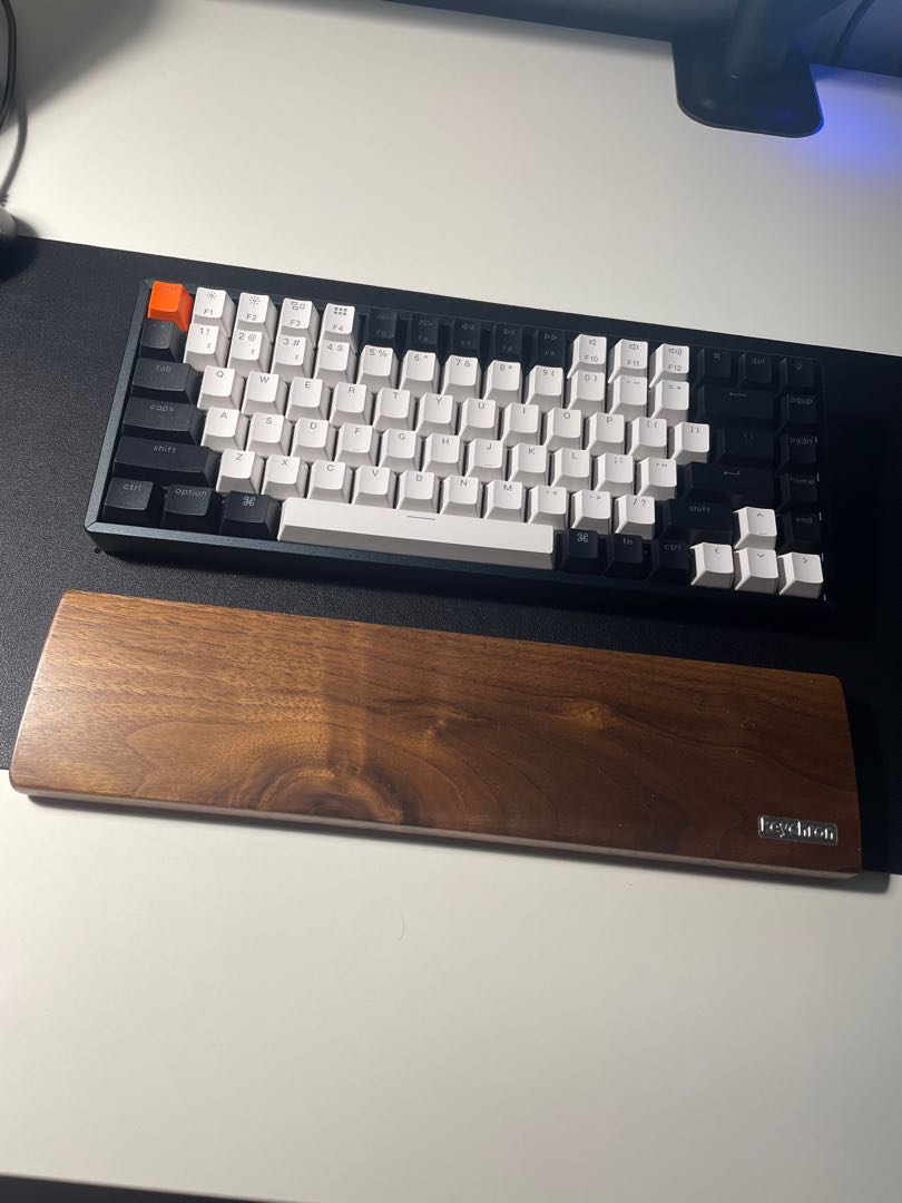 Keychron Wooden Palm Rest, Computers & Tech, Parts & Accessories ...