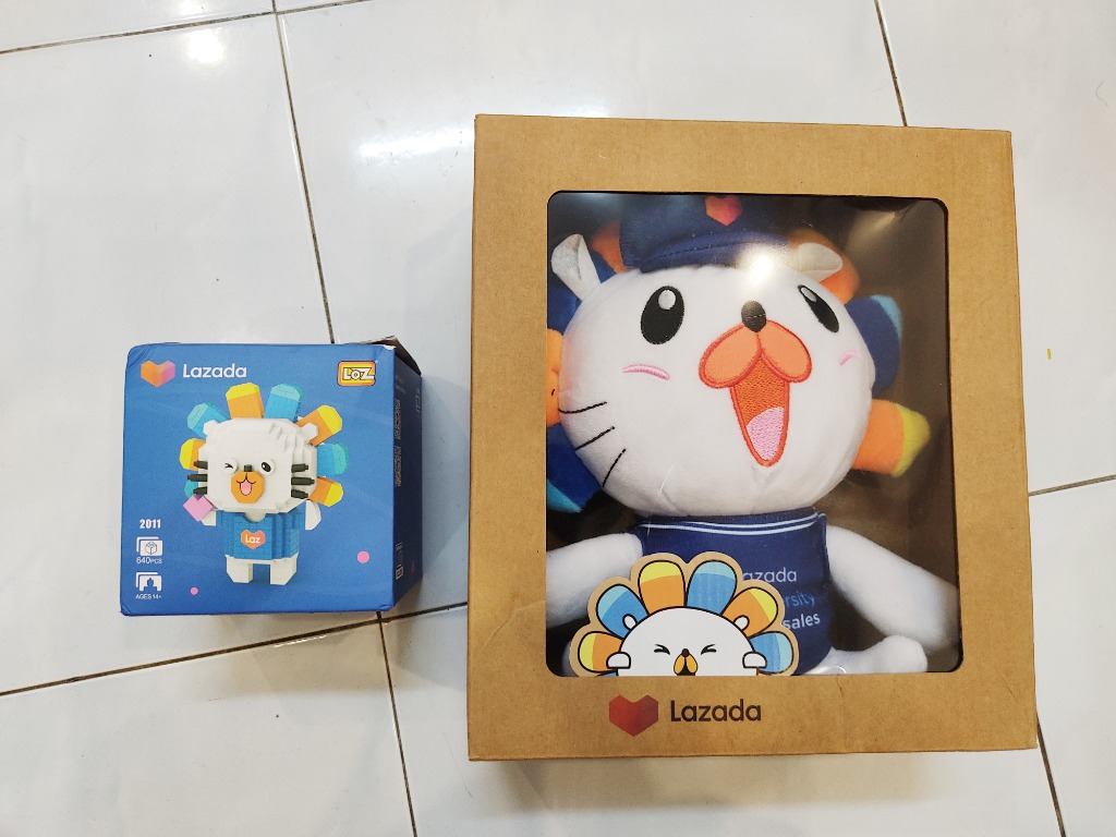 Laz The Lion Mascot Lego & Toy (Limited edition), Hobbies & Toys ...