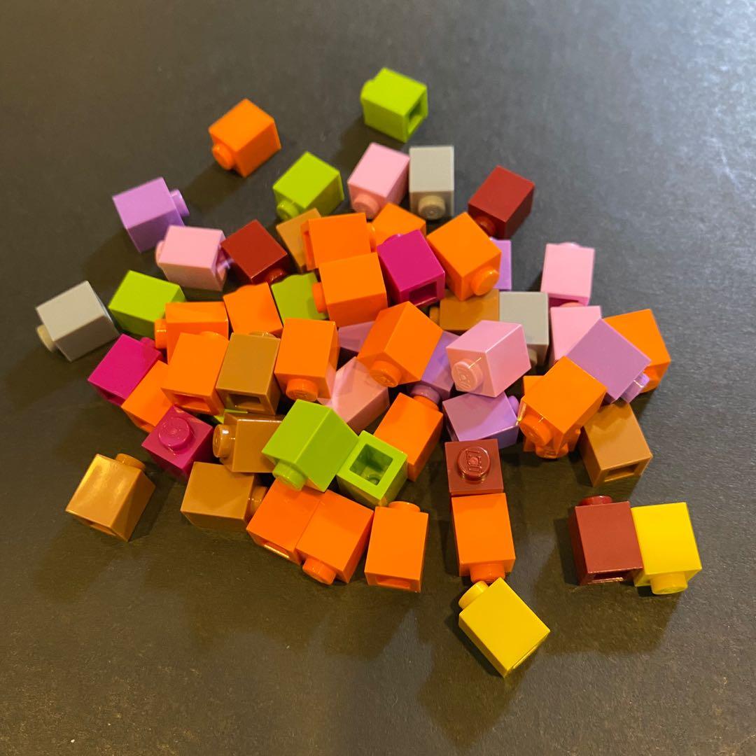 Lego 1 x 1 brick assorted colours. New and authentic. Lot of all of ...