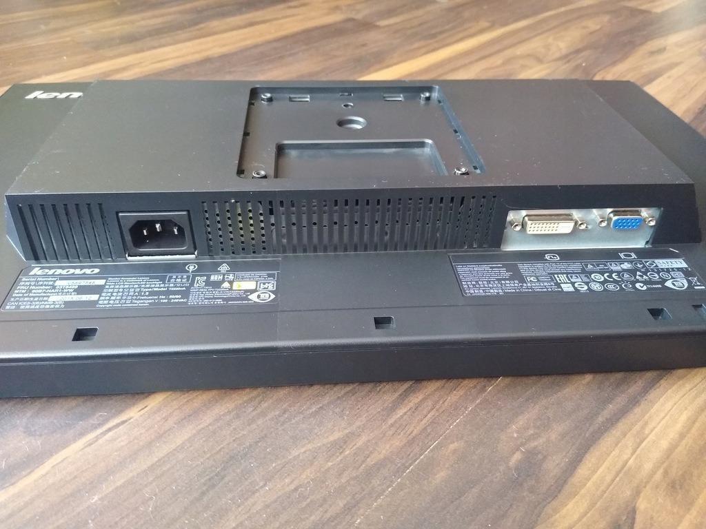 Lenovo ThinkVision T2220 21.5-inch, Full HD LCD Monitor, DVI, VGA, 電腦 ...