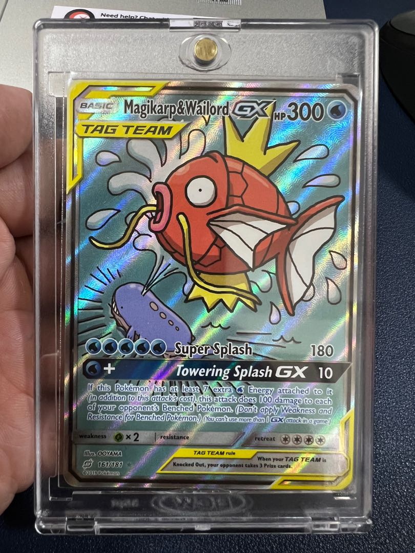 Magikarp & Wailord GX TAG TEAM AA Alternate Art - Pokemon TCG WTT ...