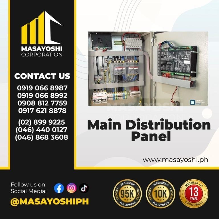Main Distribution Panel with Automatic Transfer Switch | Schneider MDP ...