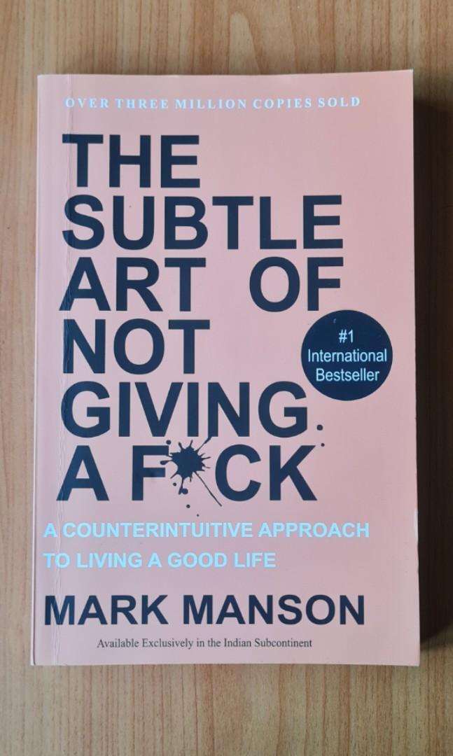 Mark Manson Books, Hobbies & Toys, Books & Magazines, Fiction & Non ...
