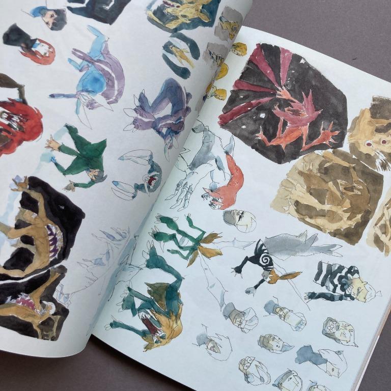 MASAAKI YUASA Science Saru Animation Projects Sketchbook Artbook ...