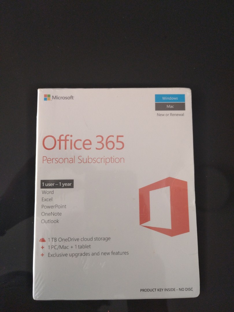 Microsoft Office 1 year subscription, Computers & Tech, Parts ...