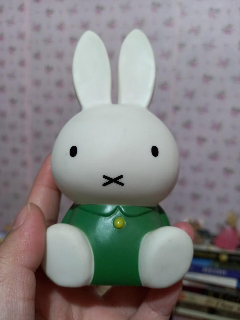 Miffy Hard Rubber Coin Bank, Hobbies & Toys, Memorabilia & Collectibles ...