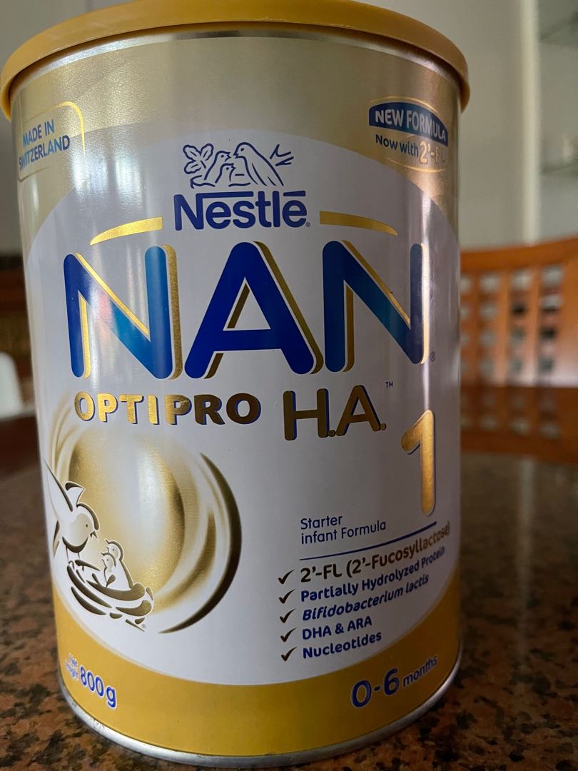 Milk Powder Nan Optipro HA 1 (starter formula), Babies & Kids, Bathing ...