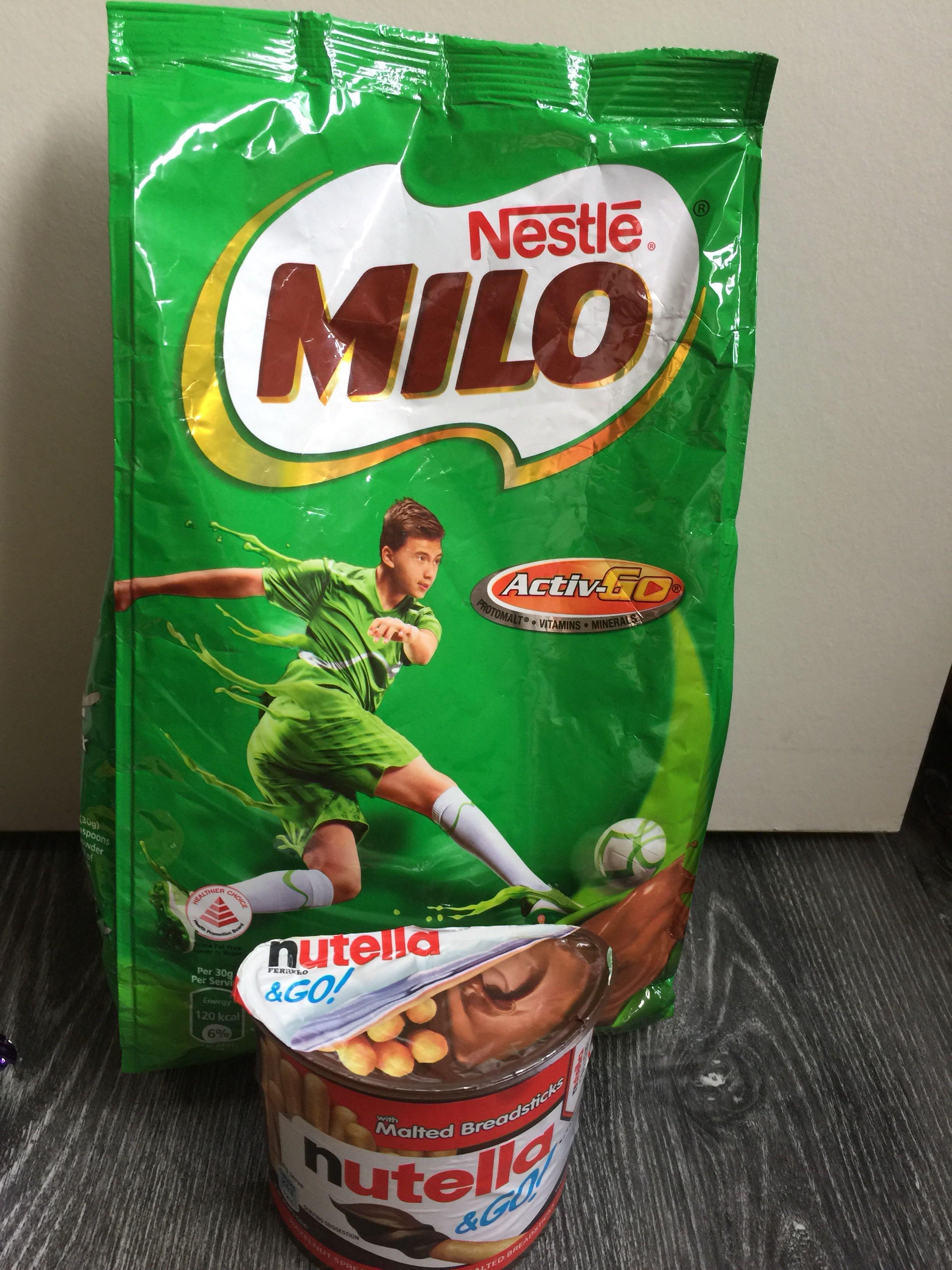Milo lower in sugar 900g expiry June2022 clean no pet vegan environment ...