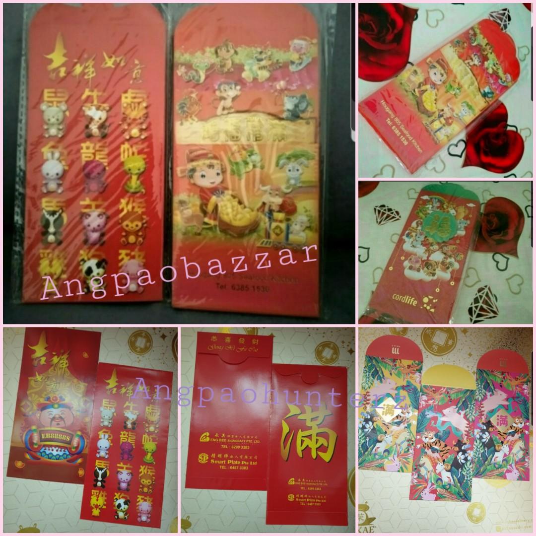 Multi Year Usage Zodiac Ang Pow Packs/ Red Packets, Hobbies & Toys ...