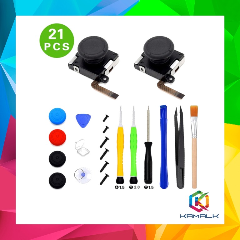 Nintendo Switch Repair Kit for Joy-con, Video Gaming, Gaming ...