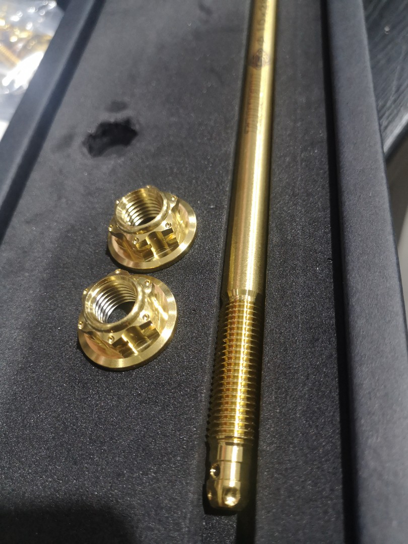 Nmax Xmax authentic titanium screw set, Motorcycles, Motorcycle ...