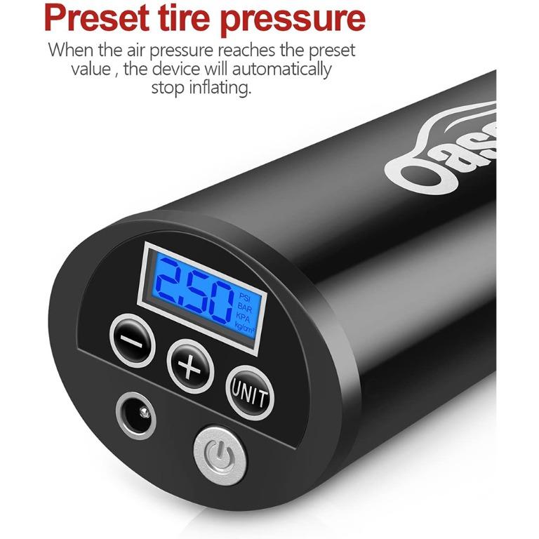 Oasser P1 (AP-101) | 150PSI Portable Rechargeable Mini Electric Tyre ...