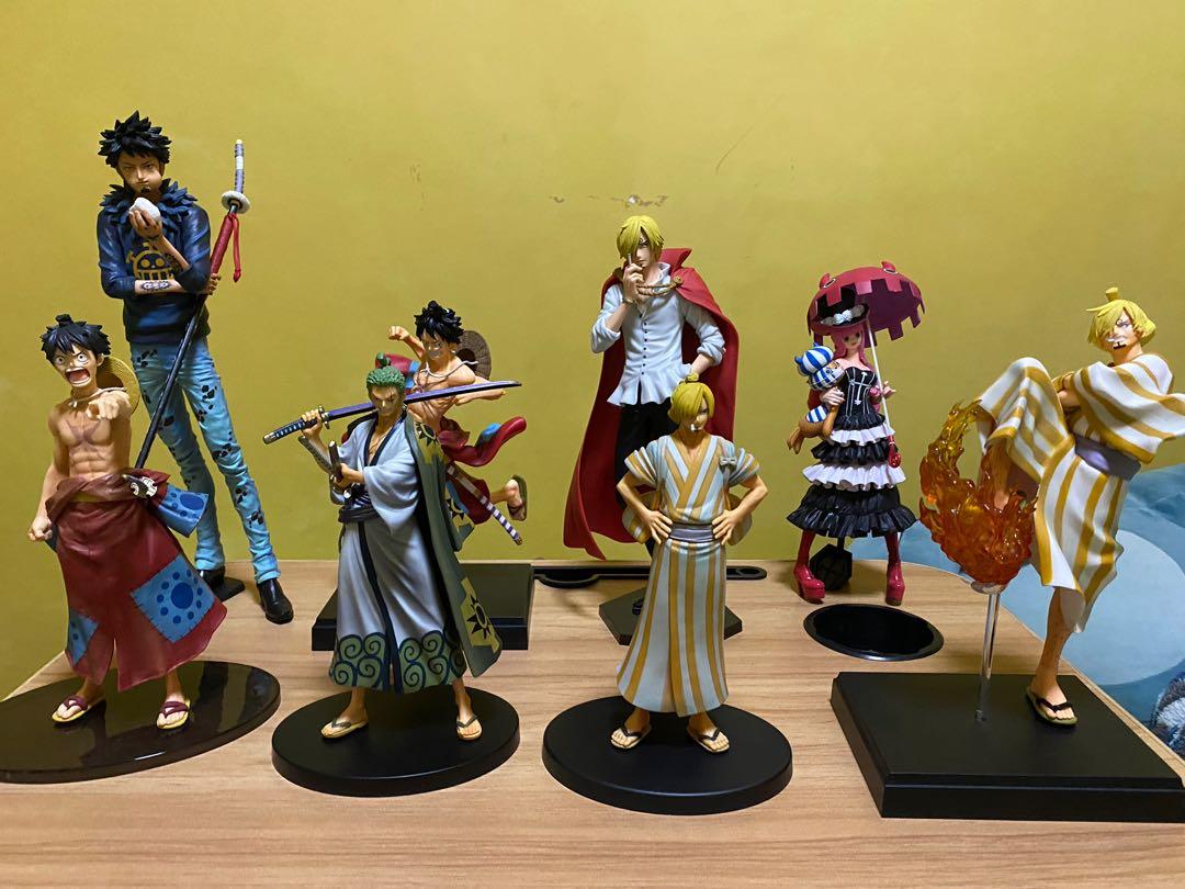 One Piece Figures SET, Hobbies & Toys, Toys & Games on Carousell
