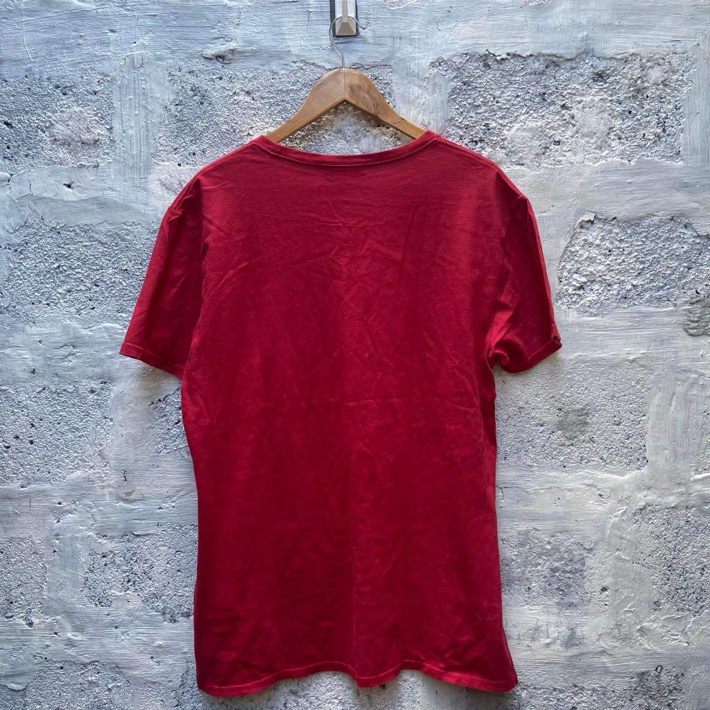 Onitsuka Tiger Red Shirt, Men's Fashion, Tops & Sets, Tshirts & Polo ...