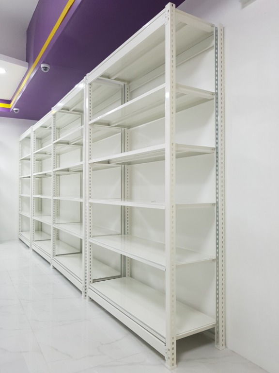 Open Adjustable Type Steel Rack Heavy Duty, Furniture & Home Living ...