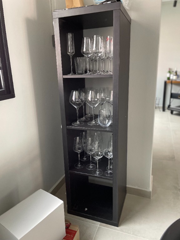 Open Glass Cabinet, Furniture & Home Living, Furniture, Shelves ...